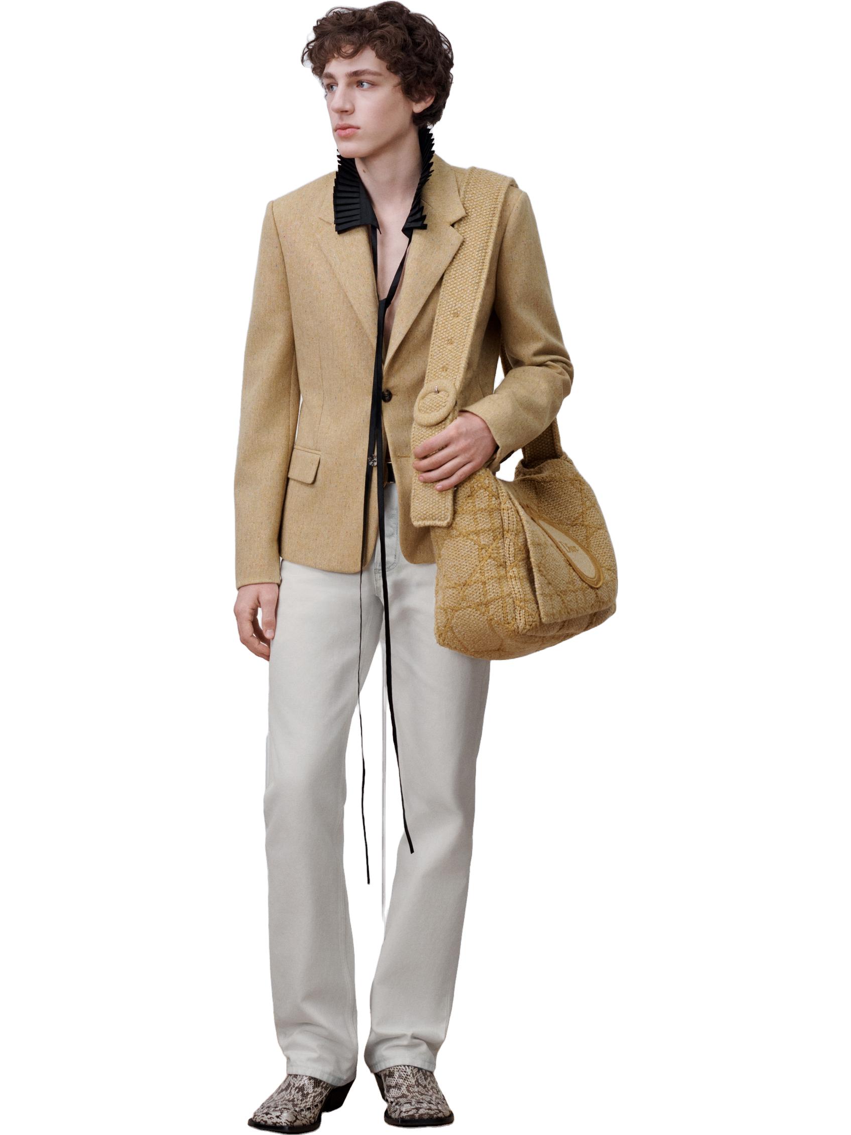 DIOR Dior Long Regular Jeans in Stonewashed Cotton Twill